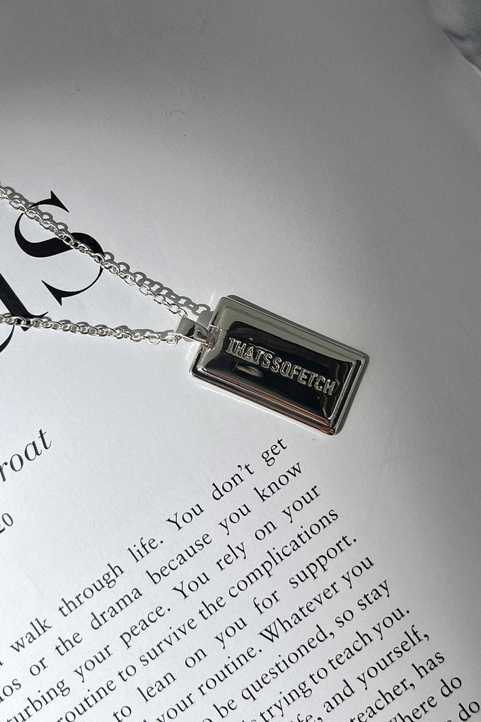 Ayla Necklace - Silver – Thats So Fetch UK