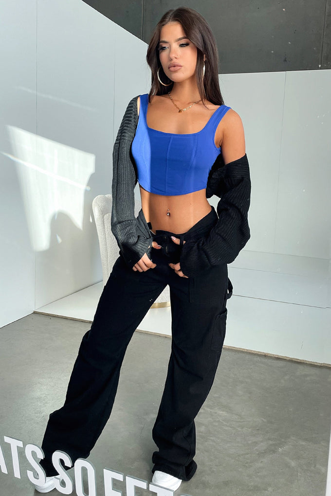 Jay Crop - Royal Blue – Thats So Fetch UK