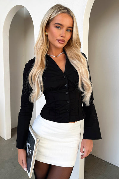 Kalior Long Sleeve Shirt - Black – Thats So Fetch UK