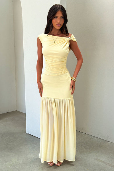 Kalister Maxi Dress - Yellow – Thats So Fetch UK