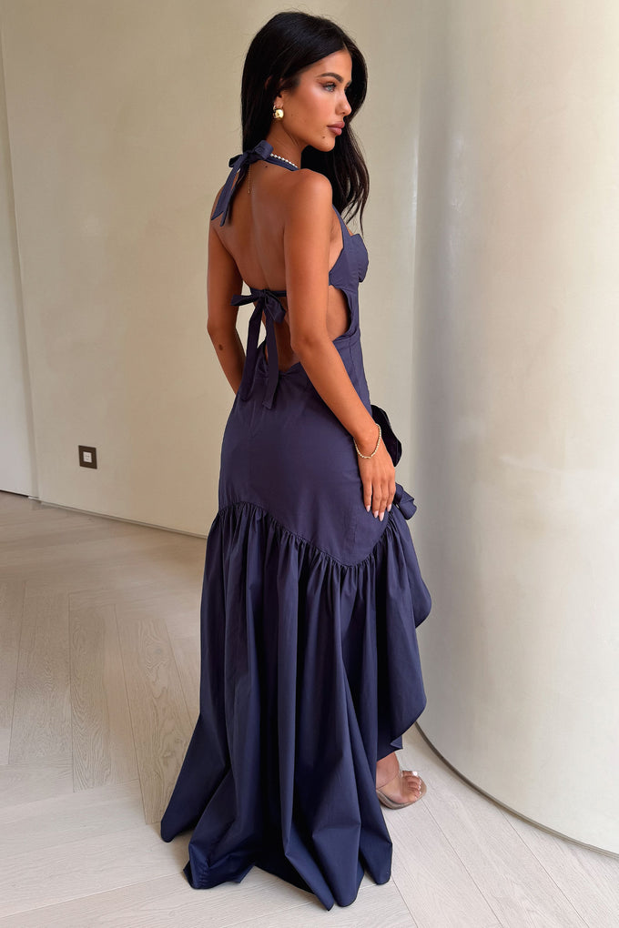 Neva Maxi Dress - Navy – Thats So Fetch UK